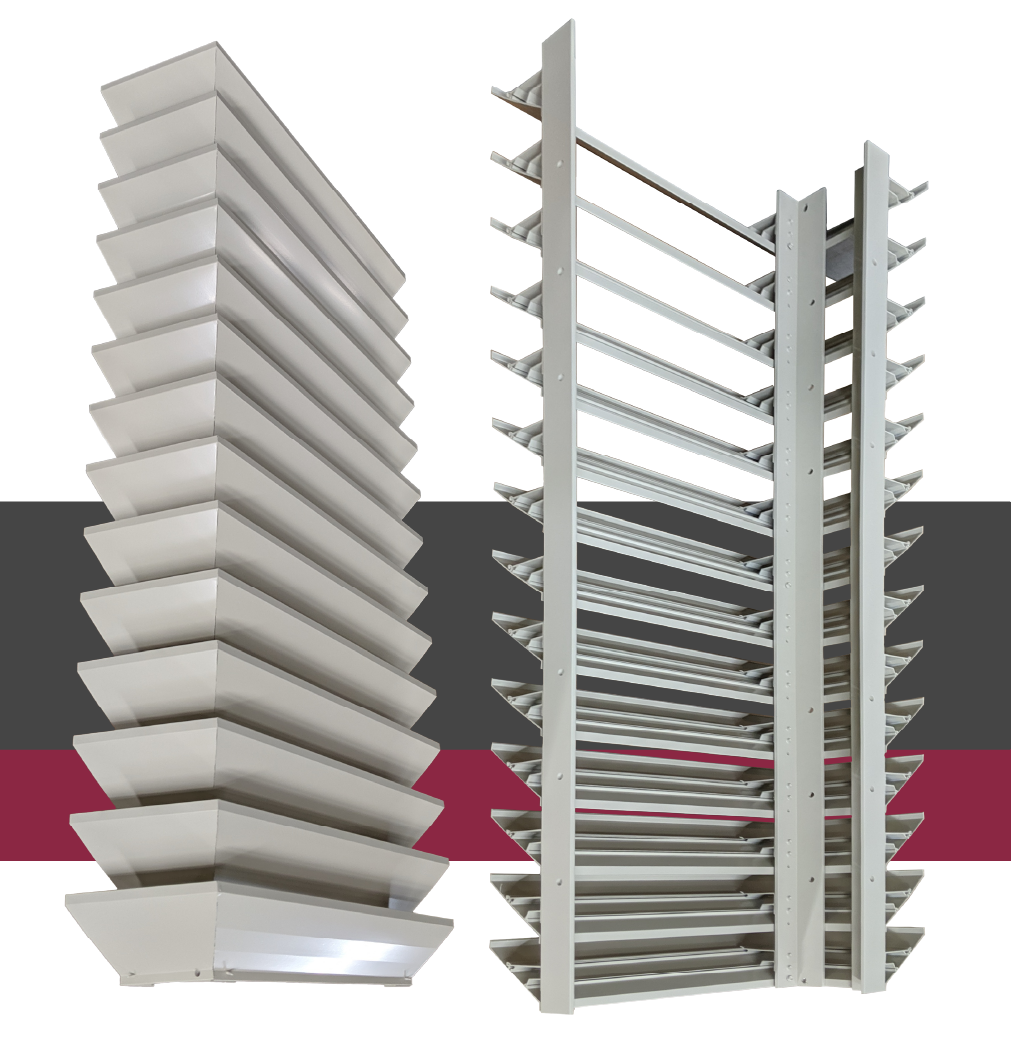 The Condenser - Vertical Blade Supports