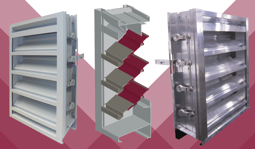 The Condenser - The Louvered Look with Combination Adjustable Louvers