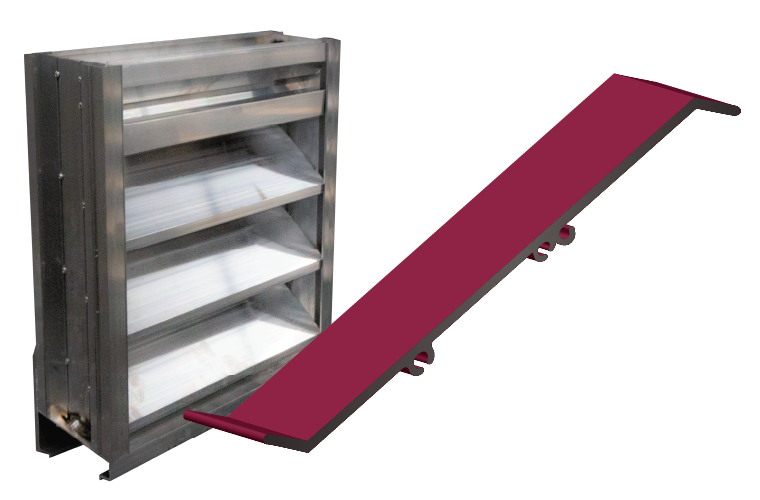 The Condenser - Ventilation Louvers for Maximizing Airflow
