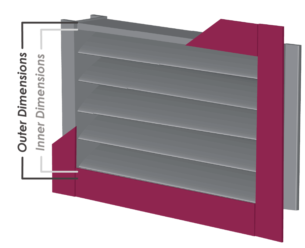 Damper Dimensions