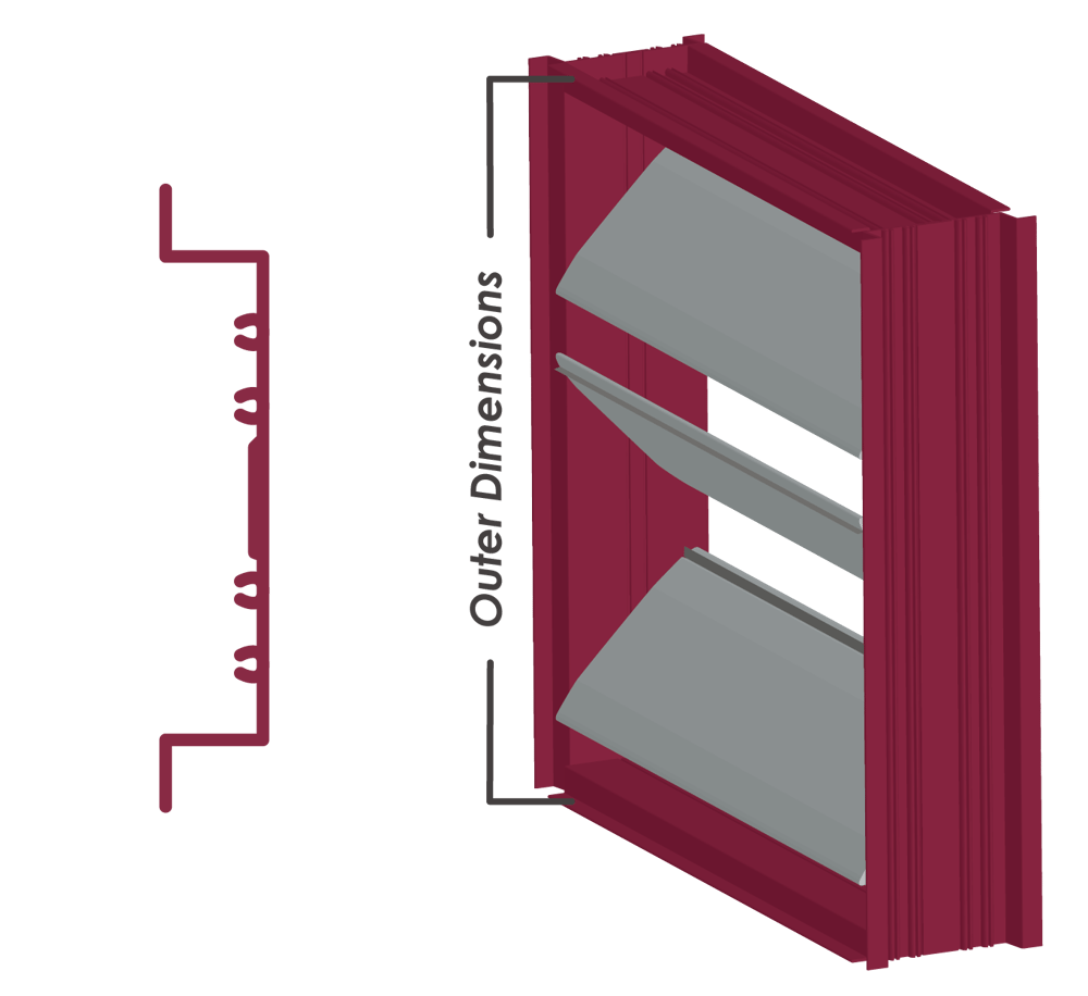 Damper Dimensions