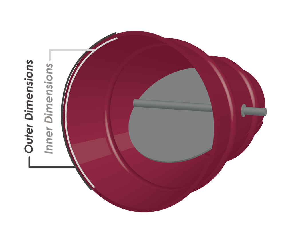 Damper Dimensions