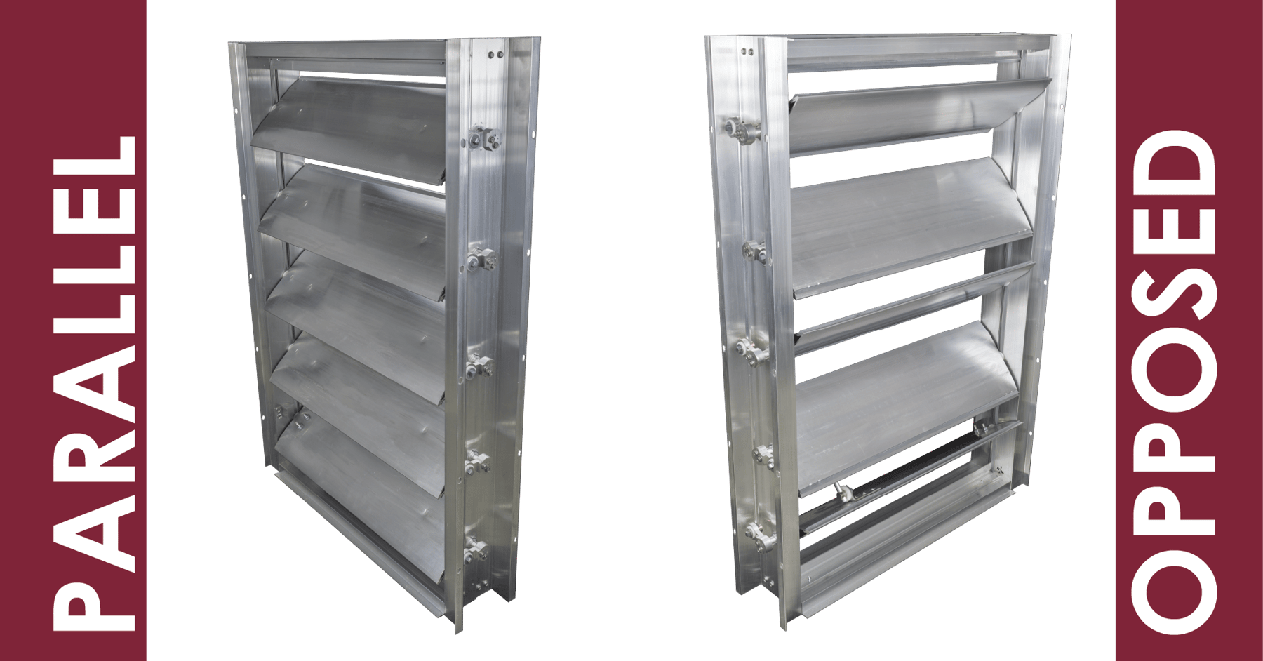 Parallel or Opposed? Blade Orientation for Control Dampers
