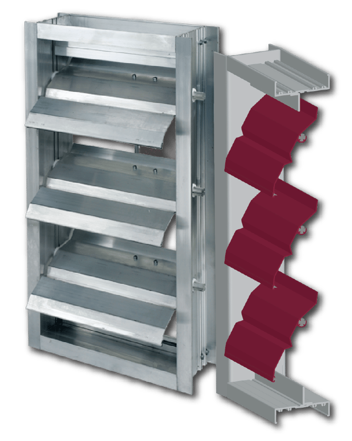 Five Specialty Dampers for HVAC Design