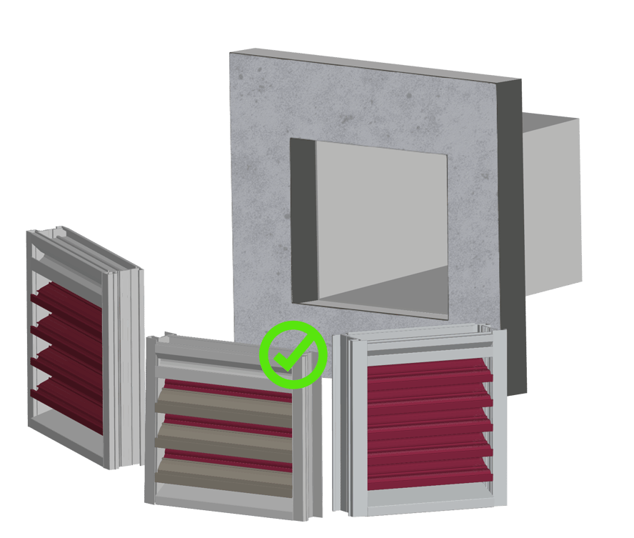 Four Questions on Louver Location