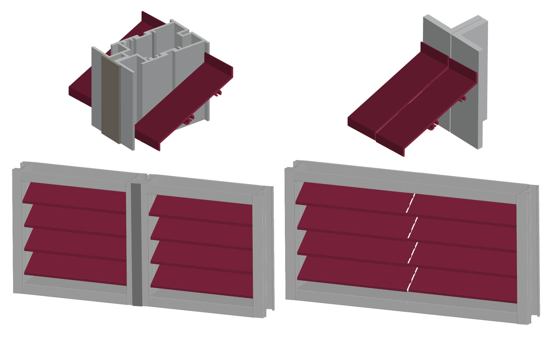 Four Questions on Louver Location
