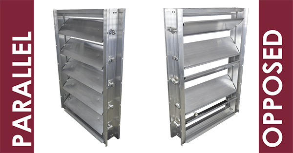 Parallel or Opposed Blade Dampers? Control Dampers and Blade Action