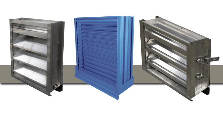 Three Common Types of Louvers