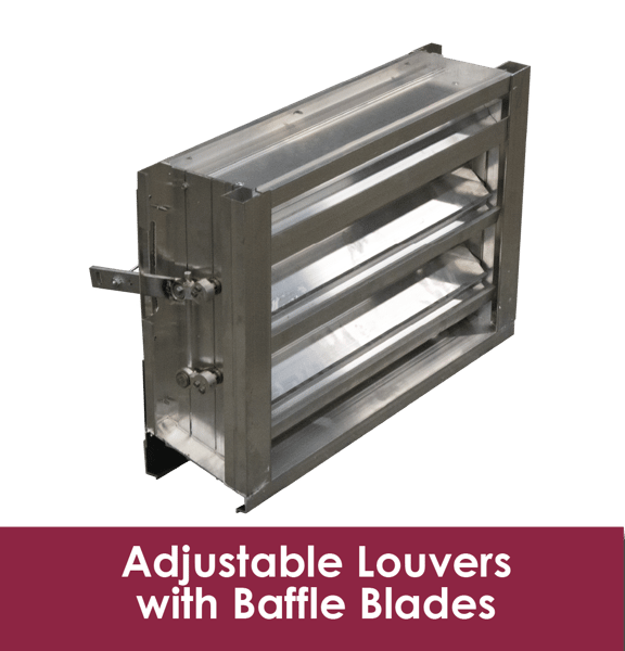 Three Common Types of Louvers